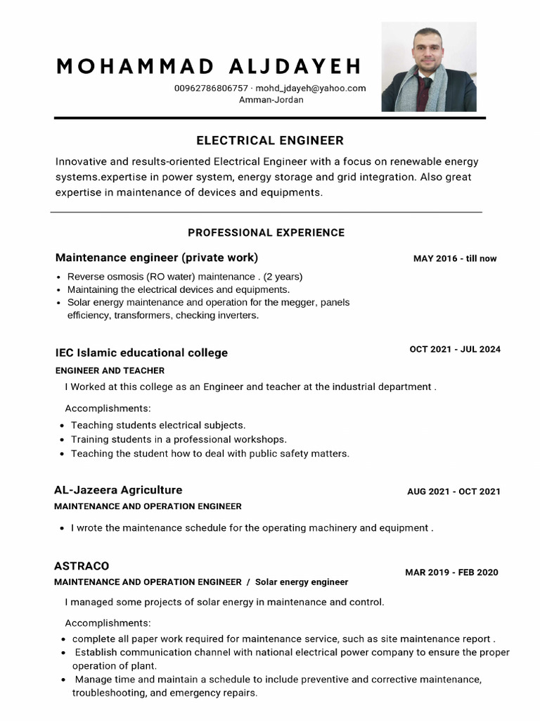 Mohammad's Resume | PDF