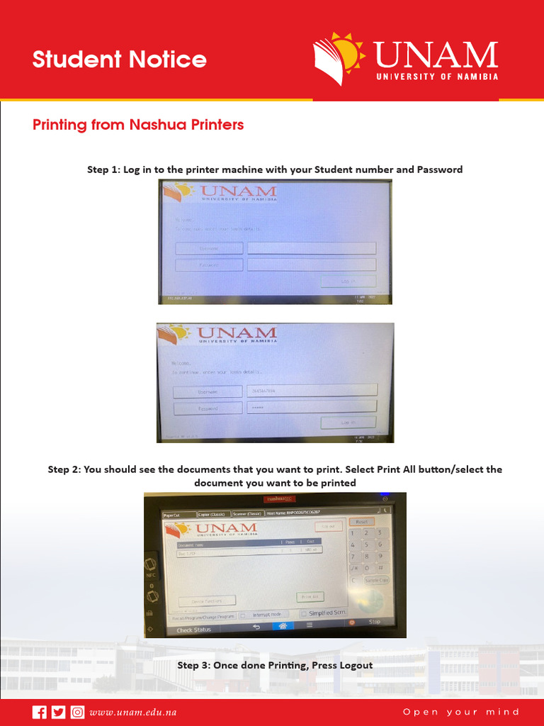 Student Notice Printing | PDF