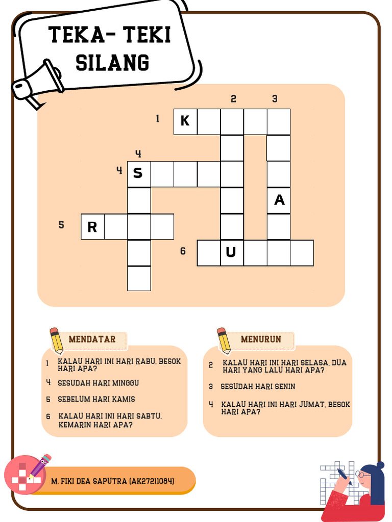 Teka-Teki Silang | PDF