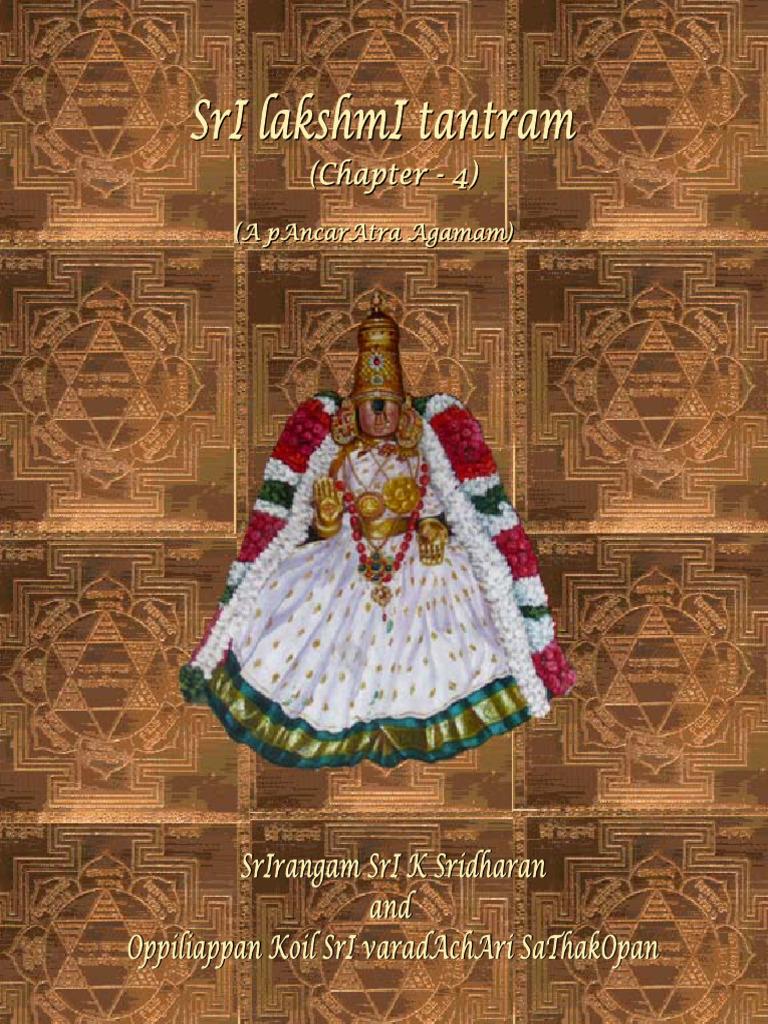 Lakshmi Thantram | PDF | Tantra | Indian Philosophy