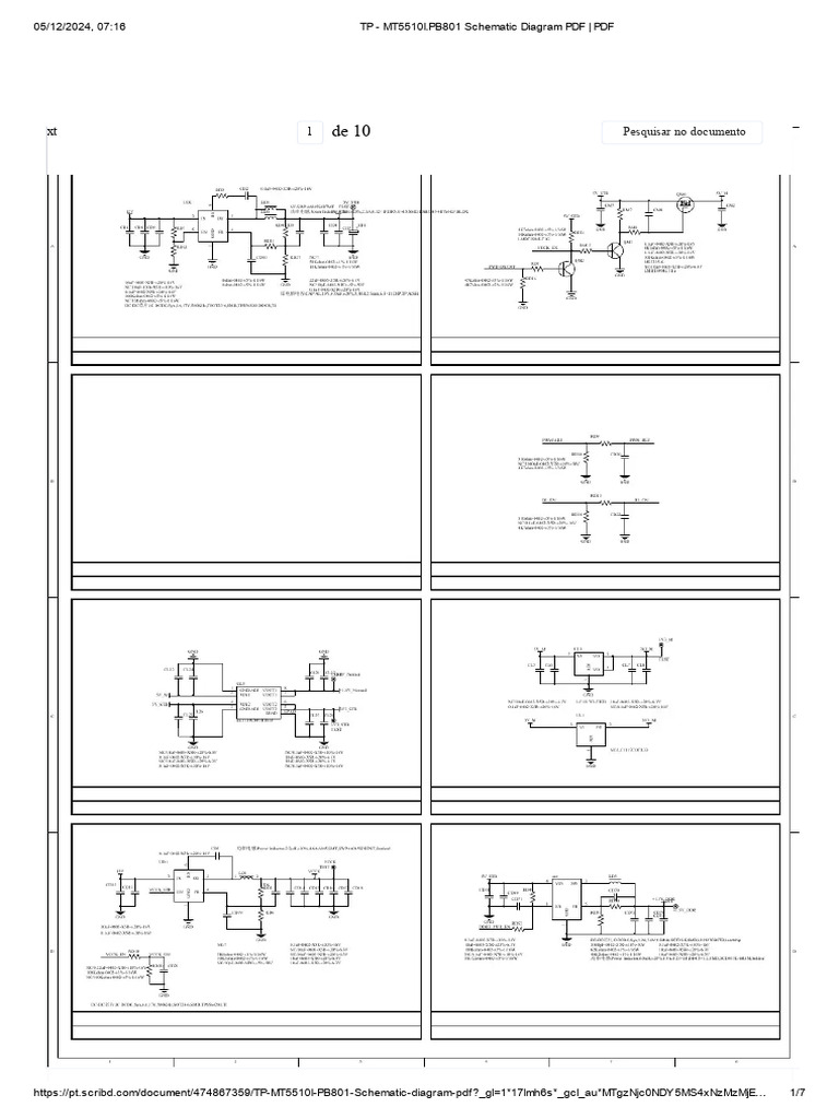 TP - MT5510I.PB801 Schematic Diagram PDF - PDF | PDF | Chess Theory | Chess