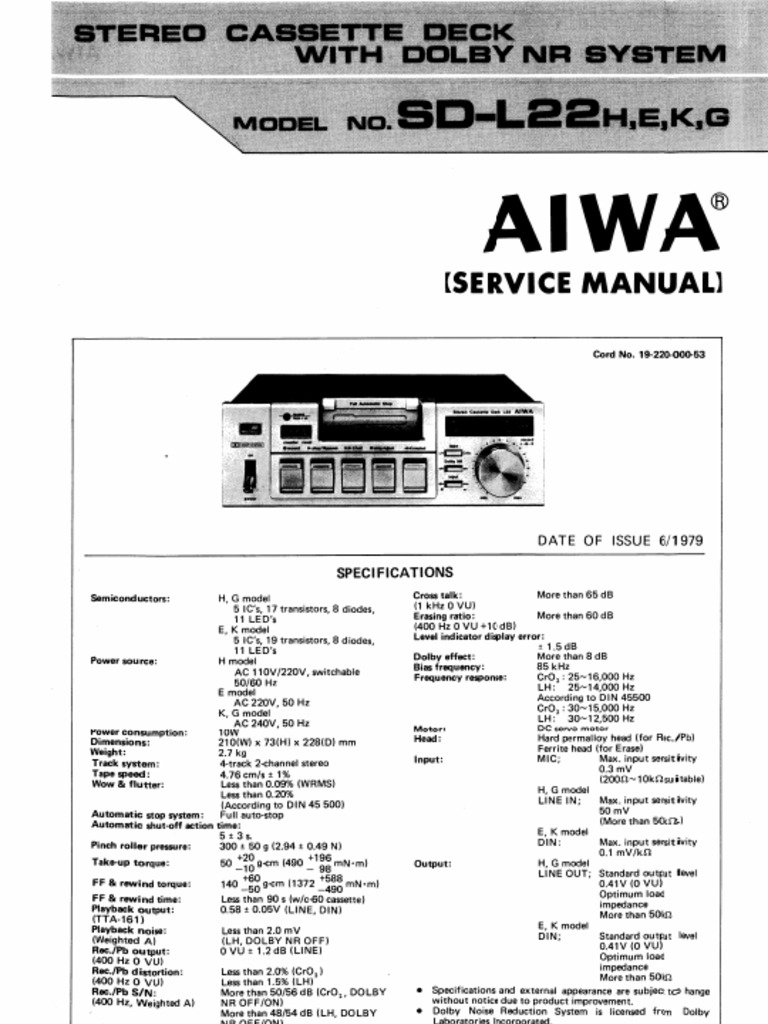aiwa_sd-l22_sm | PDF