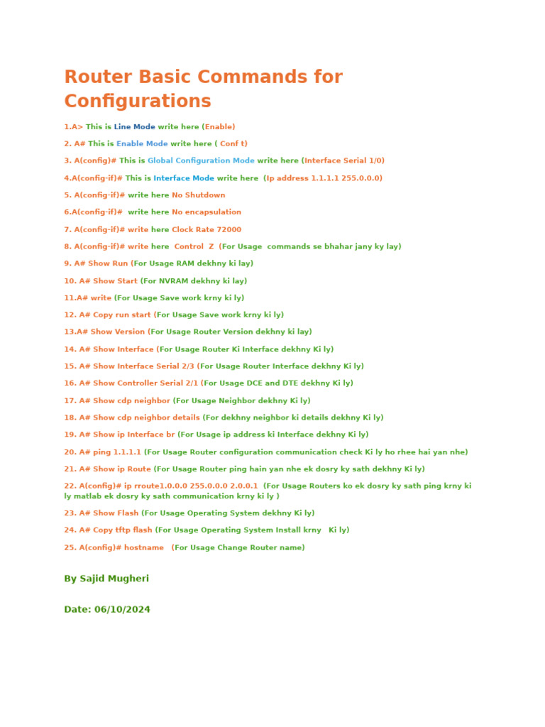 Router_Basic_Commands_for_Configurations[1] | PDF