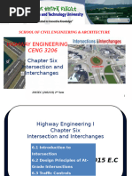 Highway Engineering I - Topic 6 - Intersections Interchanges | PDF | Interchange (Road ...