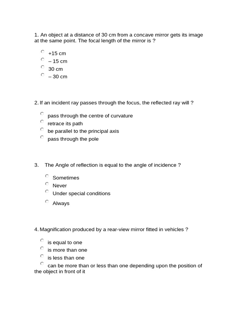 Light Reflection and Refraction | PDF | Mirror | Reflection (Physics)