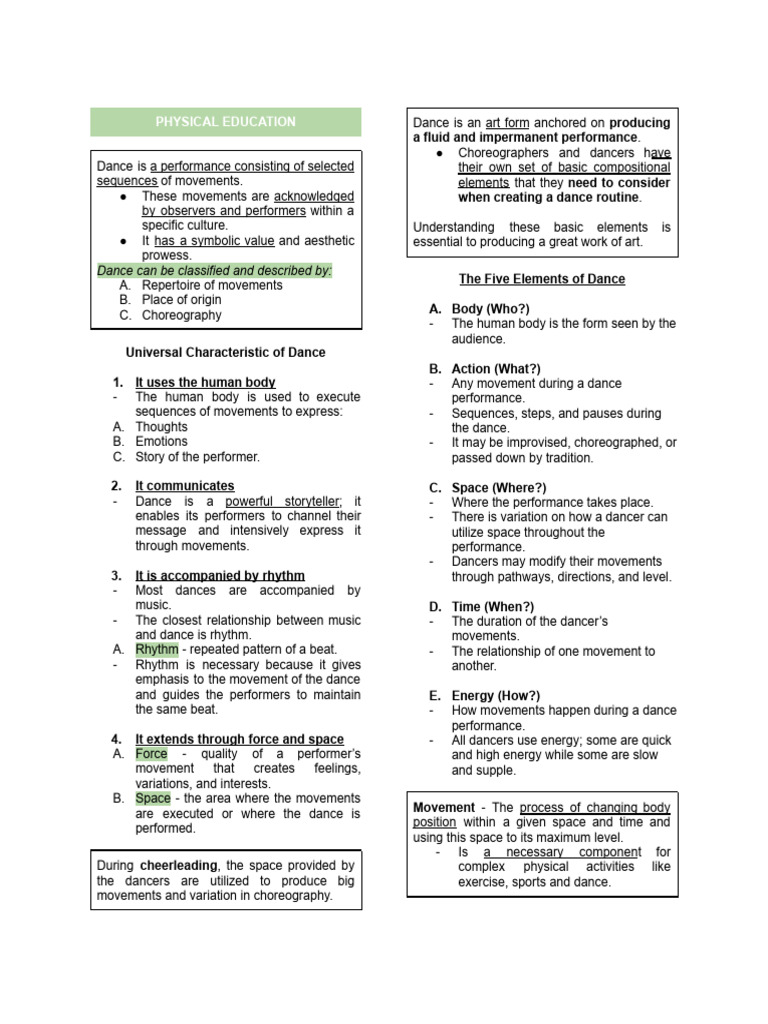 PE_FINALS (S1, Q1) (1) | PDF | Dances | Choreography