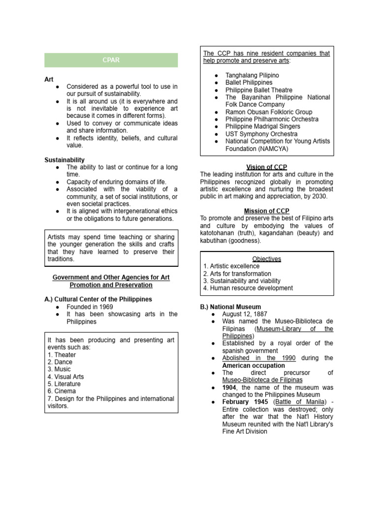 CPAR_FINALS (S1, Q1) | PDF | Philippines