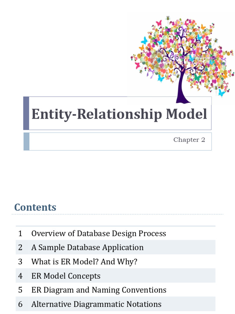 Database Design & ER Model Guide | PDF | Conceptual Model | Data Model