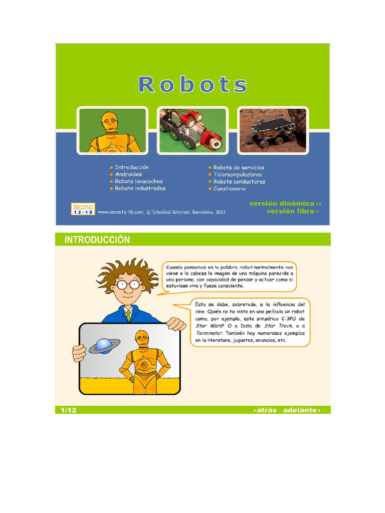 Robots | PDF