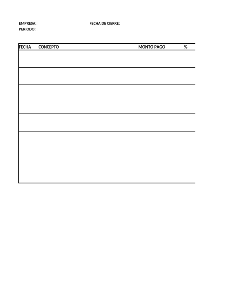 Formato Varias | PDF