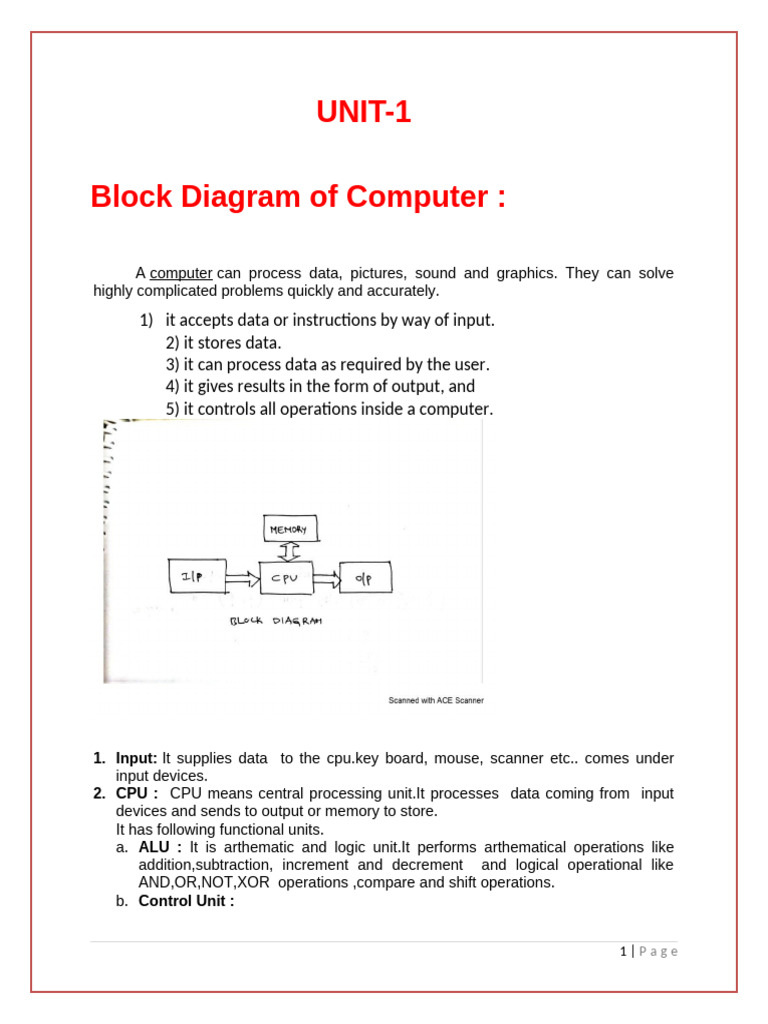 unit-1 (2) (1) | PDF | Byte | Rectifier