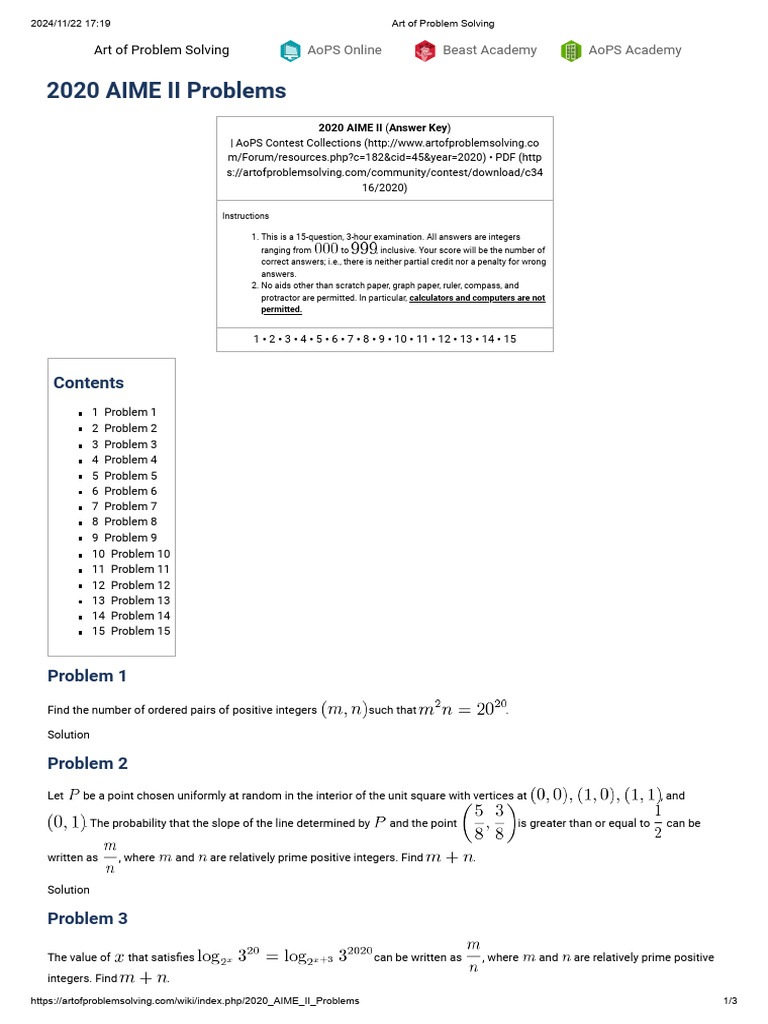 2020II | PDF | Numbers | Mathematics