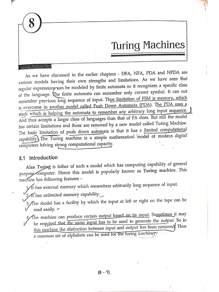 Turing Machine | PDF