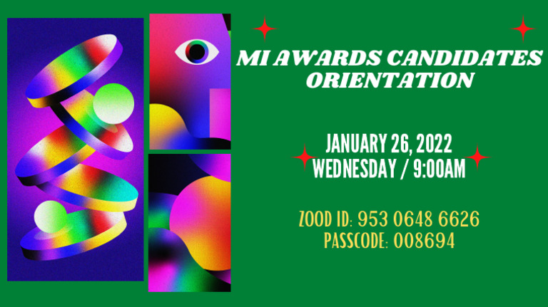 Mi Awards Candidates Orientation | PDF