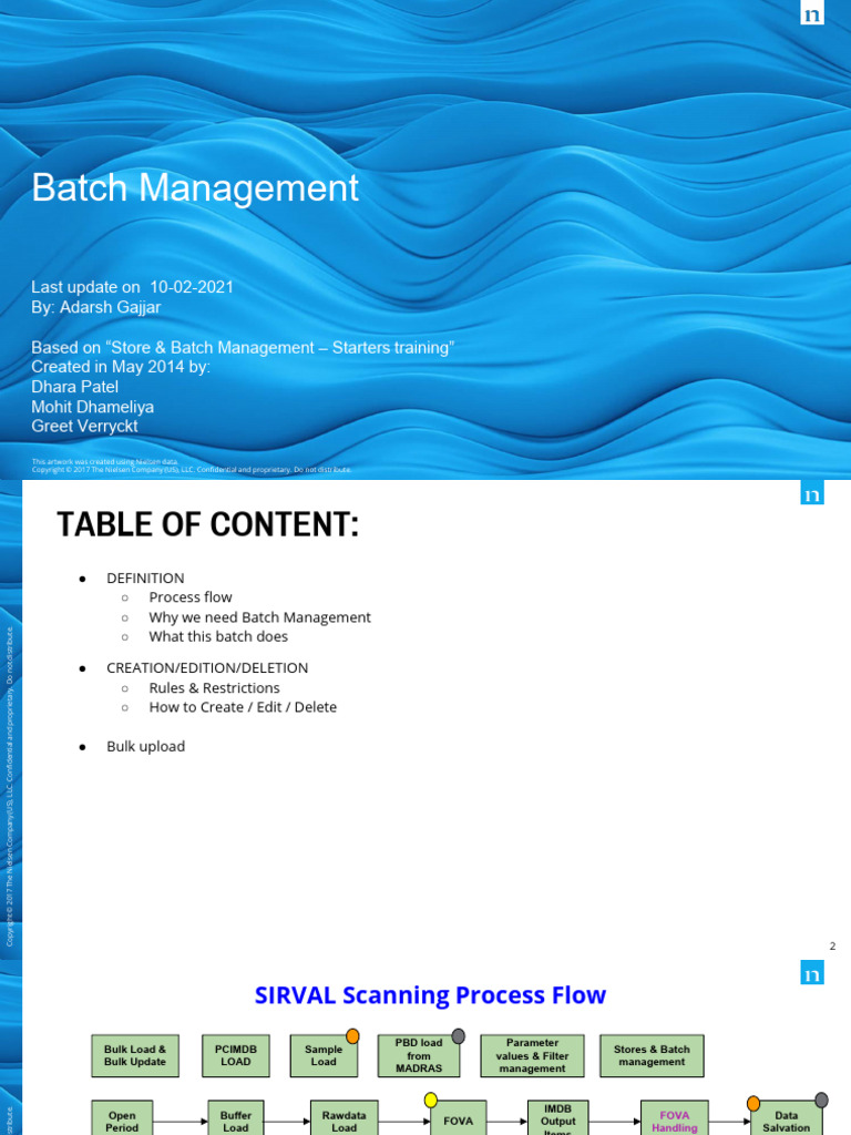 Batch Management_Basic (12 Files Merged) | PDF | Proprietary Software ...
