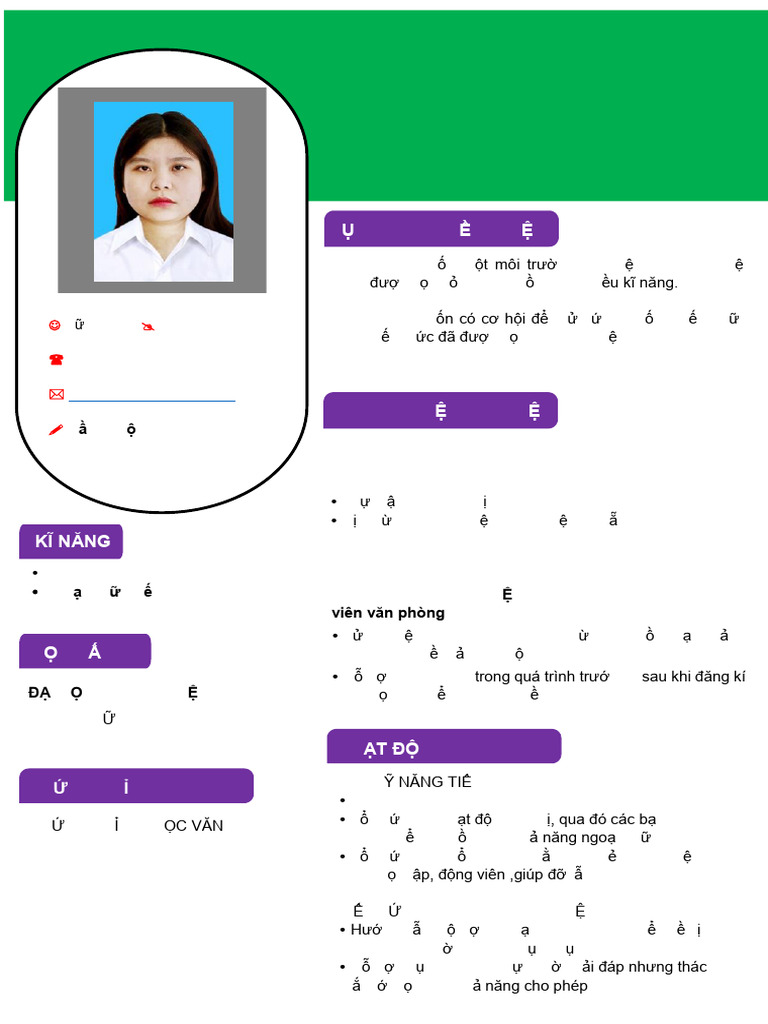 Lam Kim Truc CV | PDF