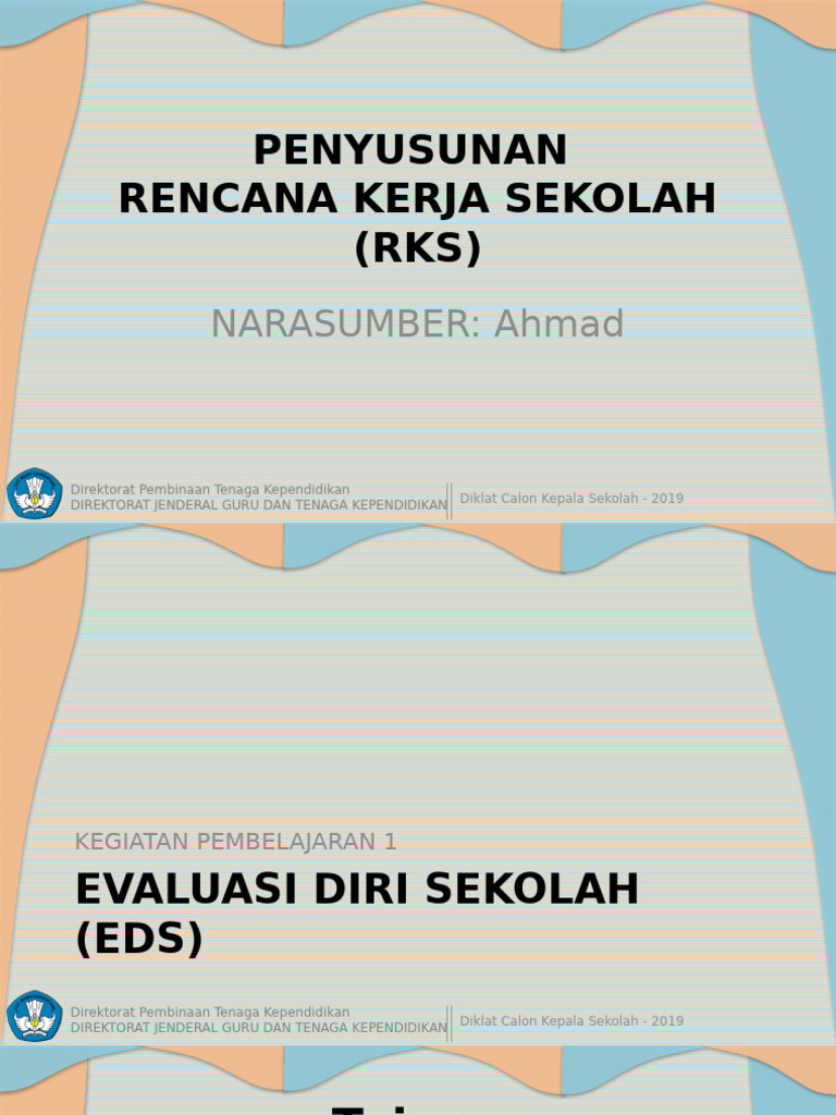 Ppt. Penyusunan RKS-RKJM | PDF