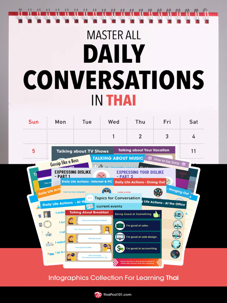 ThaiPod101 - Master All Daily Conversations in Thai | PDF