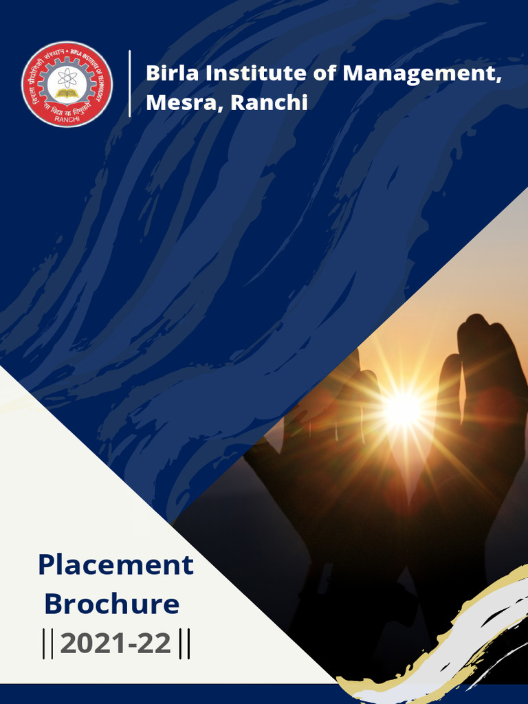 MBA Placement Brochure 2021 22 | PDF | Analytics | Marketing