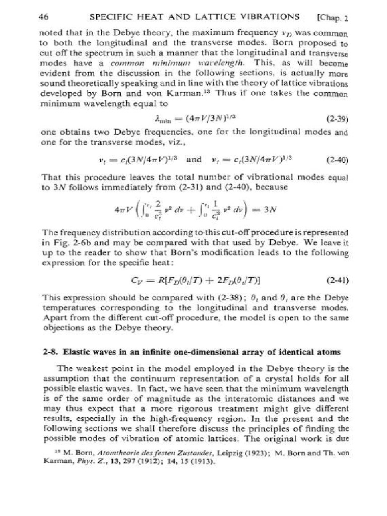 Solid State Physics Dekker AJ 19 Elastic Waves | PDF