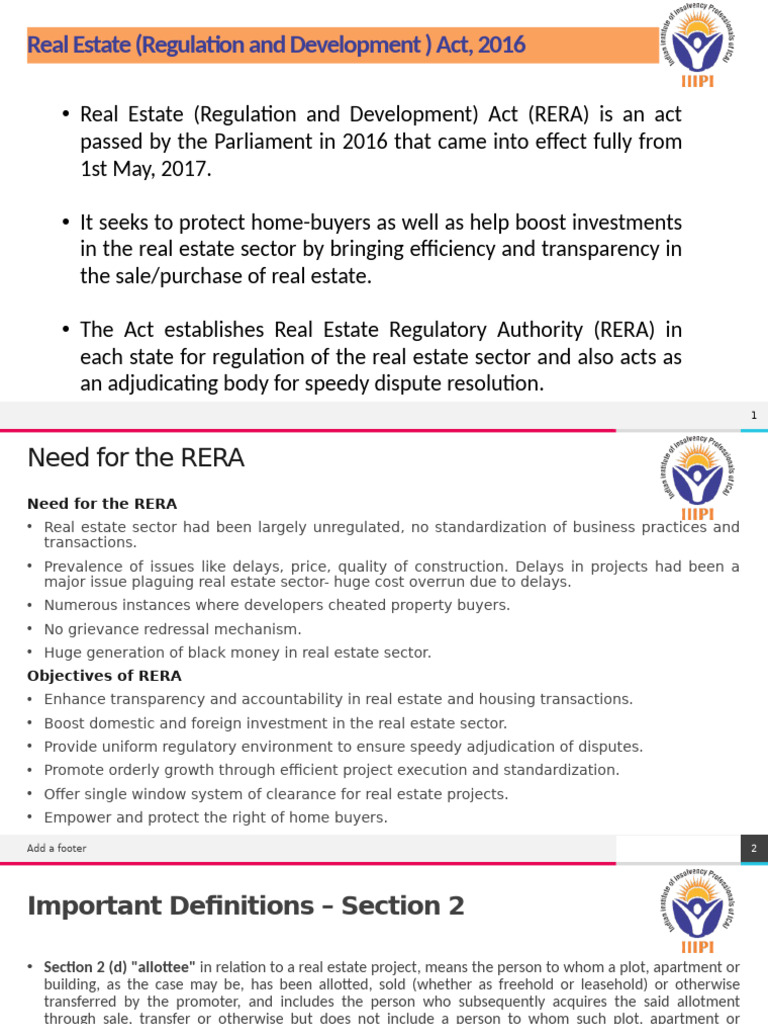 ) RERA | PDF | Tribunal | Common Law