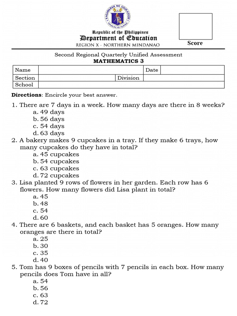 MATH 3 Q2 RUQA FINAL | PDF