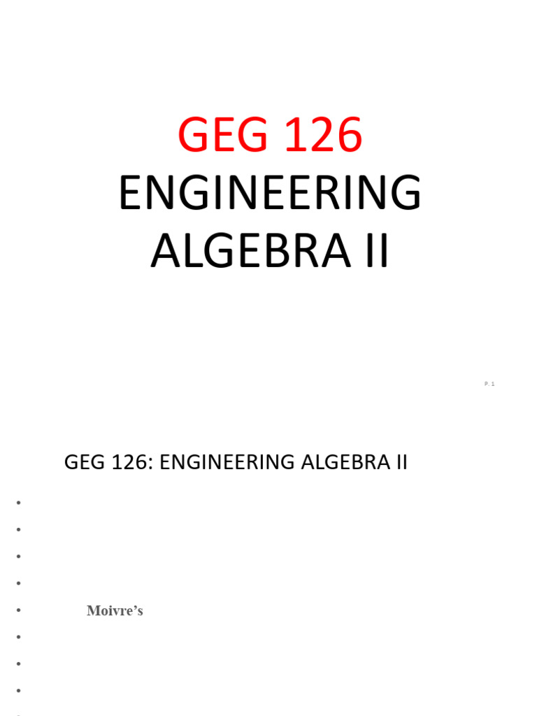 Basic Matrix Algebra and Theory | PDF | Determinant | Matrix (Mathematics)