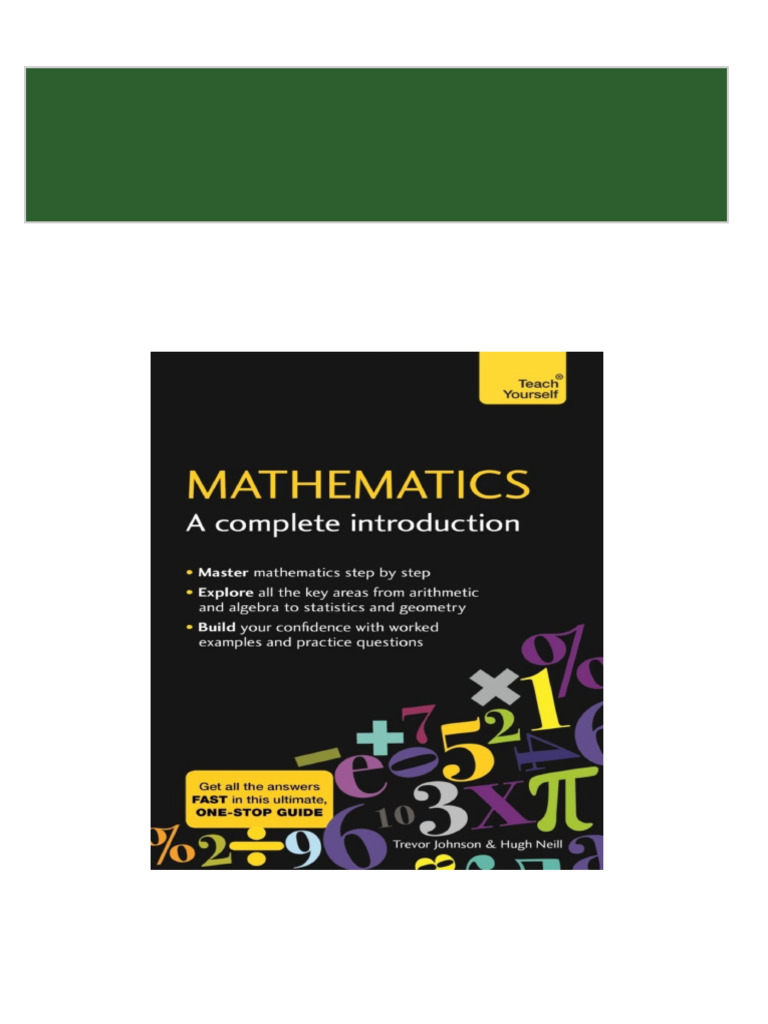 [FREE PDF sample] Mathematics A Complete Introduction The Easy Way to ...