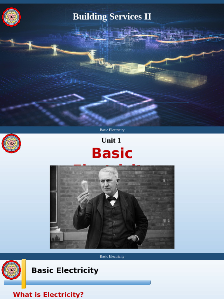 Unit-1 Basic Electricity | PDF | Transformer | Electrical Resistance And Conductance