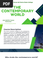 The Contemporary World PDF | PDF
