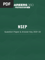 NSEP 2024 Paper (Eng) | PDF | Electron | Electronvolt