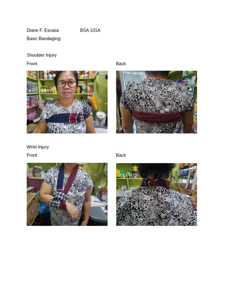 Basic Bandaging | PDF