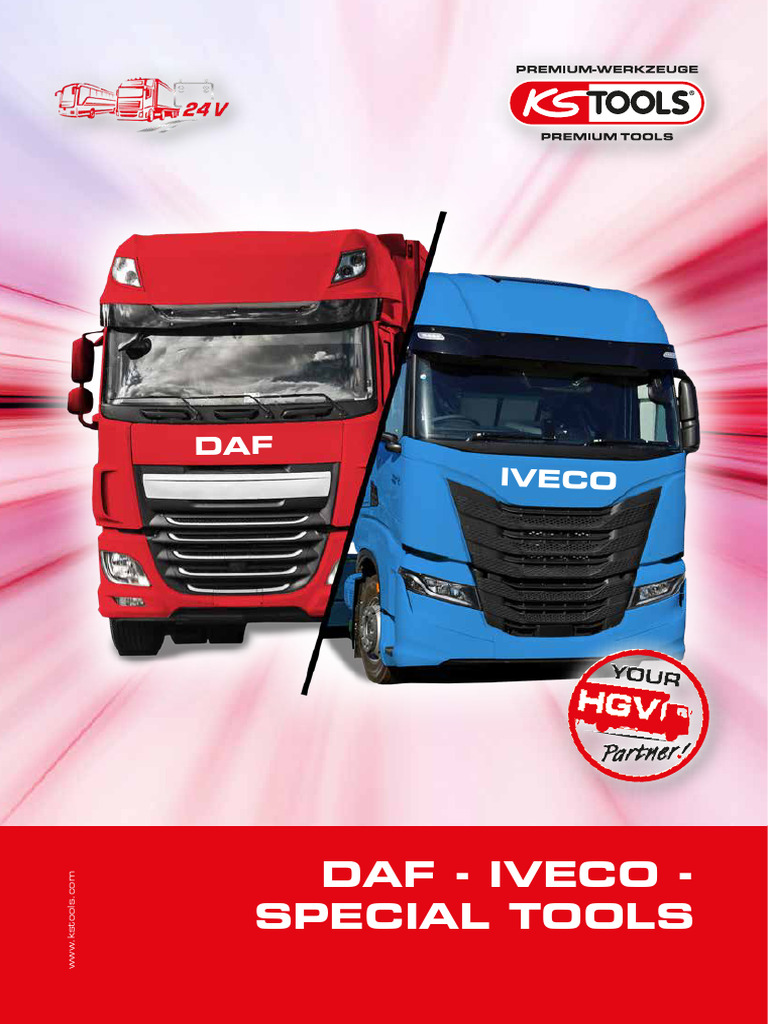 LL22 14EN - EUR - KS Tools DAF IVECO | PDF | Nut (Hardware)