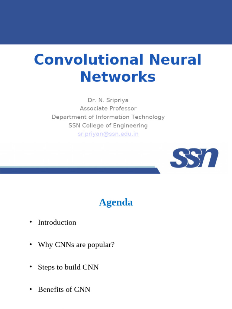 Convolutional Neural Networks Pdf Artificial Neural Network Computational Science