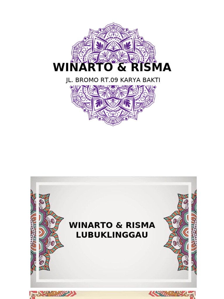 Amplop Winarto Risma | PDF