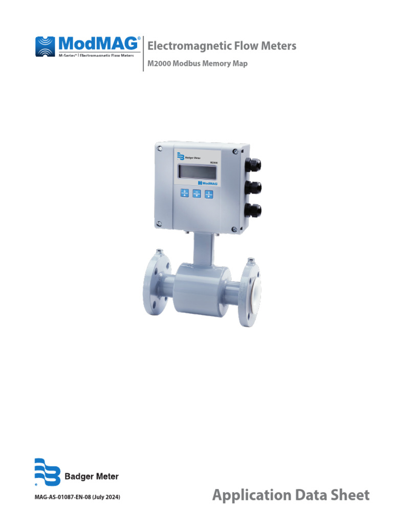 Mag As 01087 En M2000 Modbus Memory Map Pdf Bit Read Only Memory