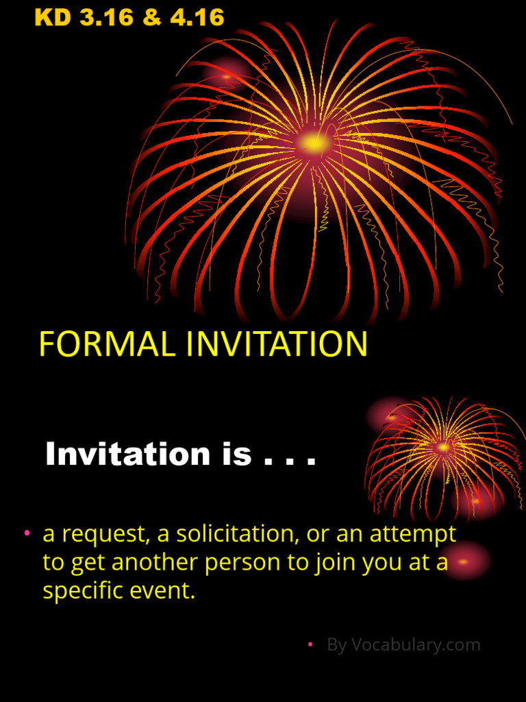 Invitations | PDF