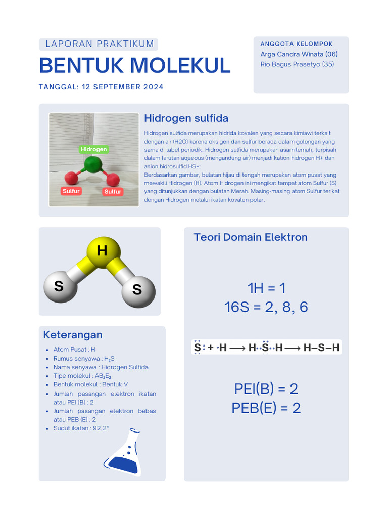 Rumus dan Bahaya Hidrogen Sulfida | PDF