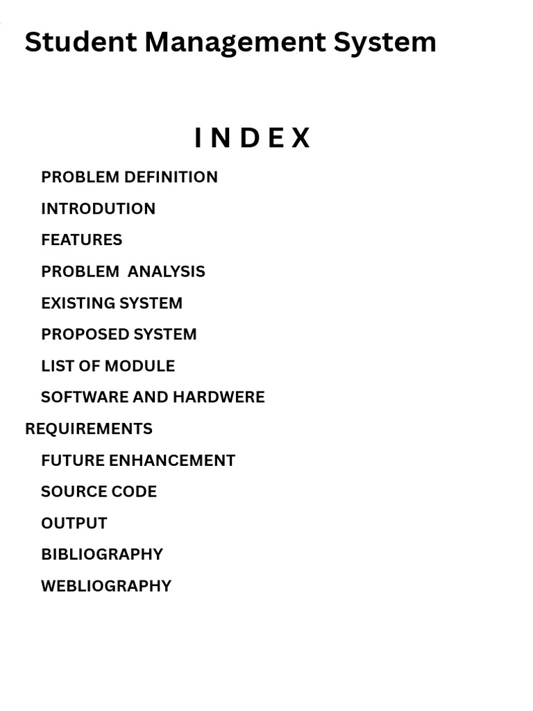 Student Management System 20241202 191147 0000 | PDF | Databases ...