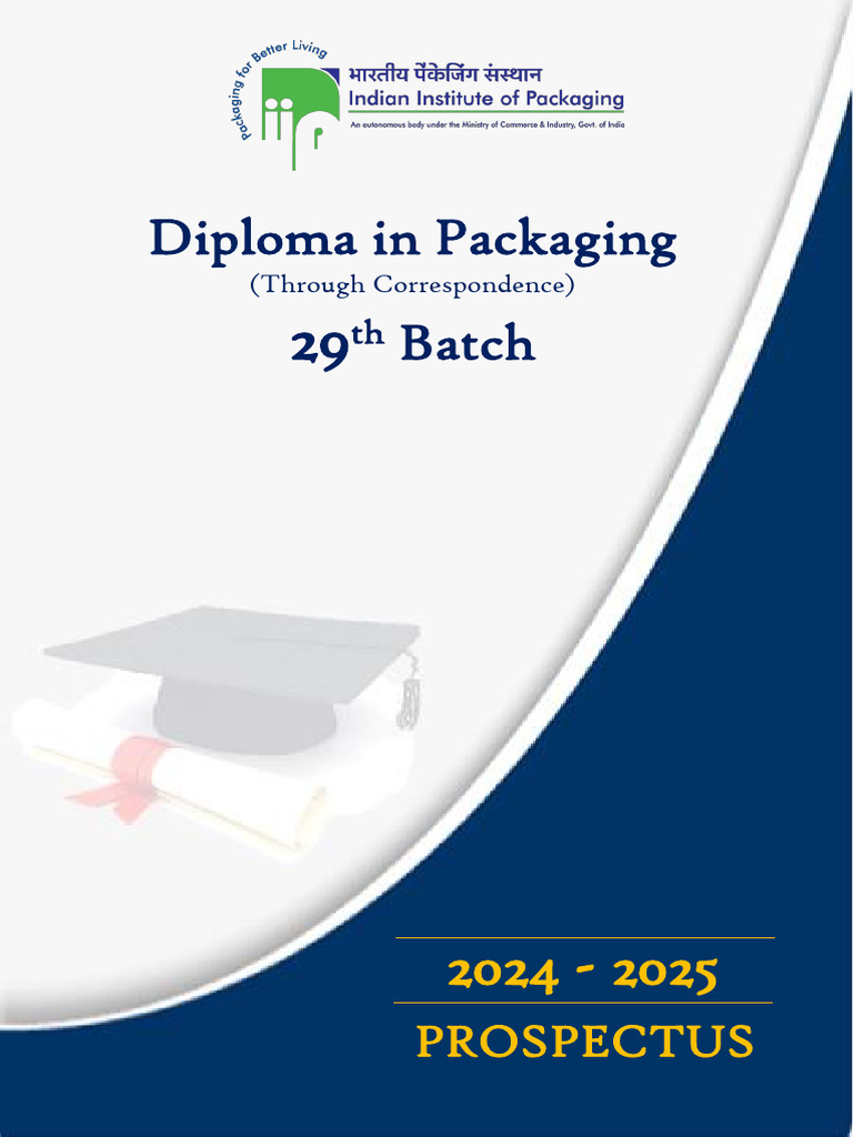 IIP Prospectus DEP | PDF | Packaging And Labeling | Polyethylene