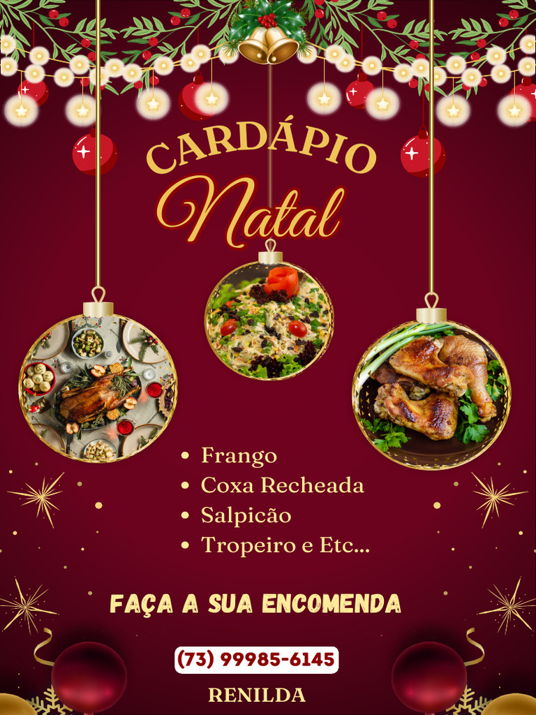 Cardápio de Natal | PDF