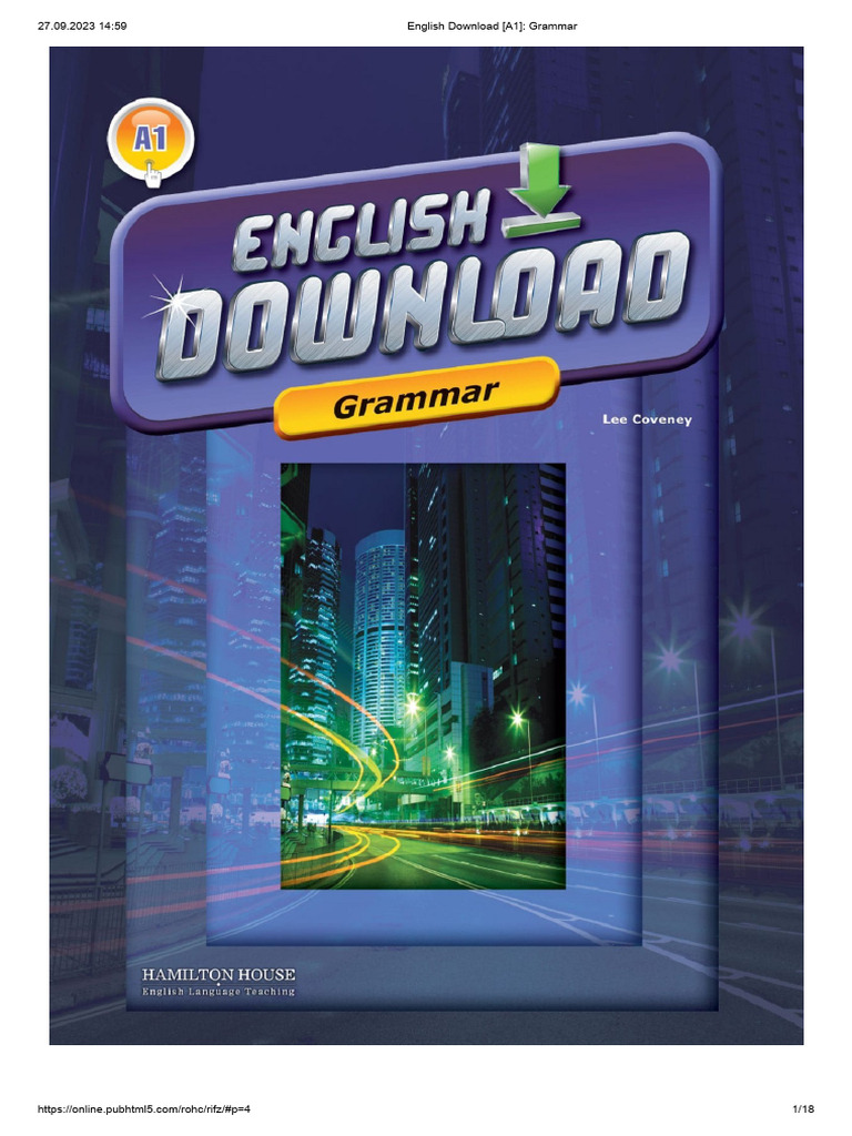 A1 English Grammar Guide | PDF