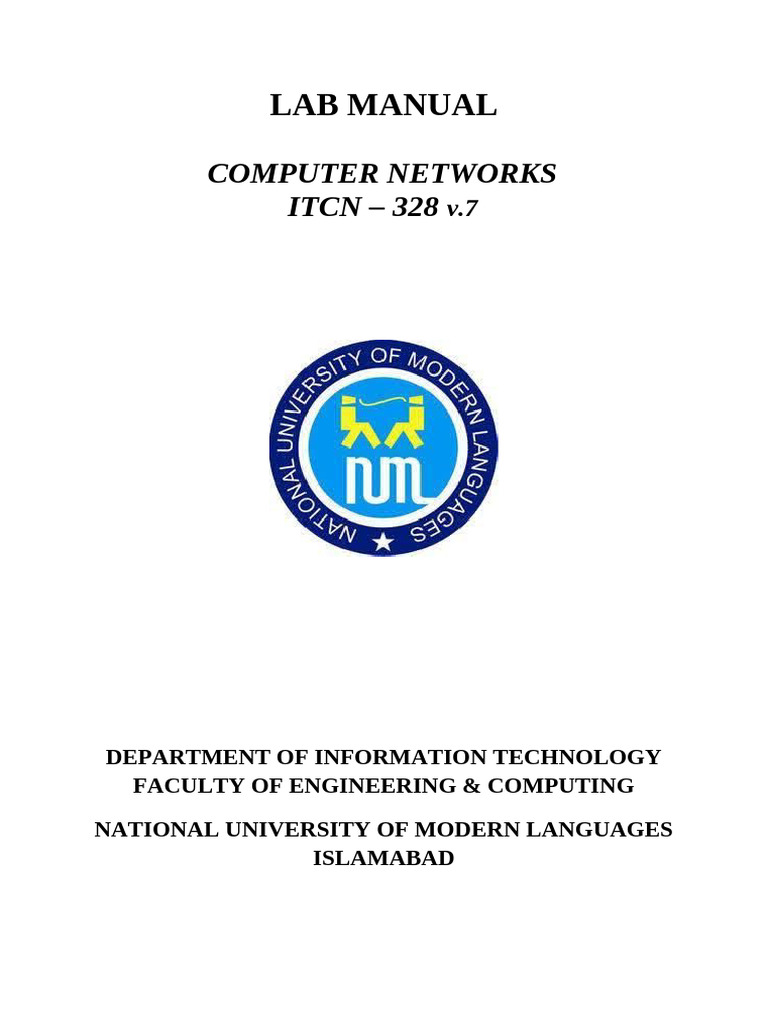 IT - CN Lab Manual v8 30 NOV 2024 | PDF | Computer Network | Ip Address