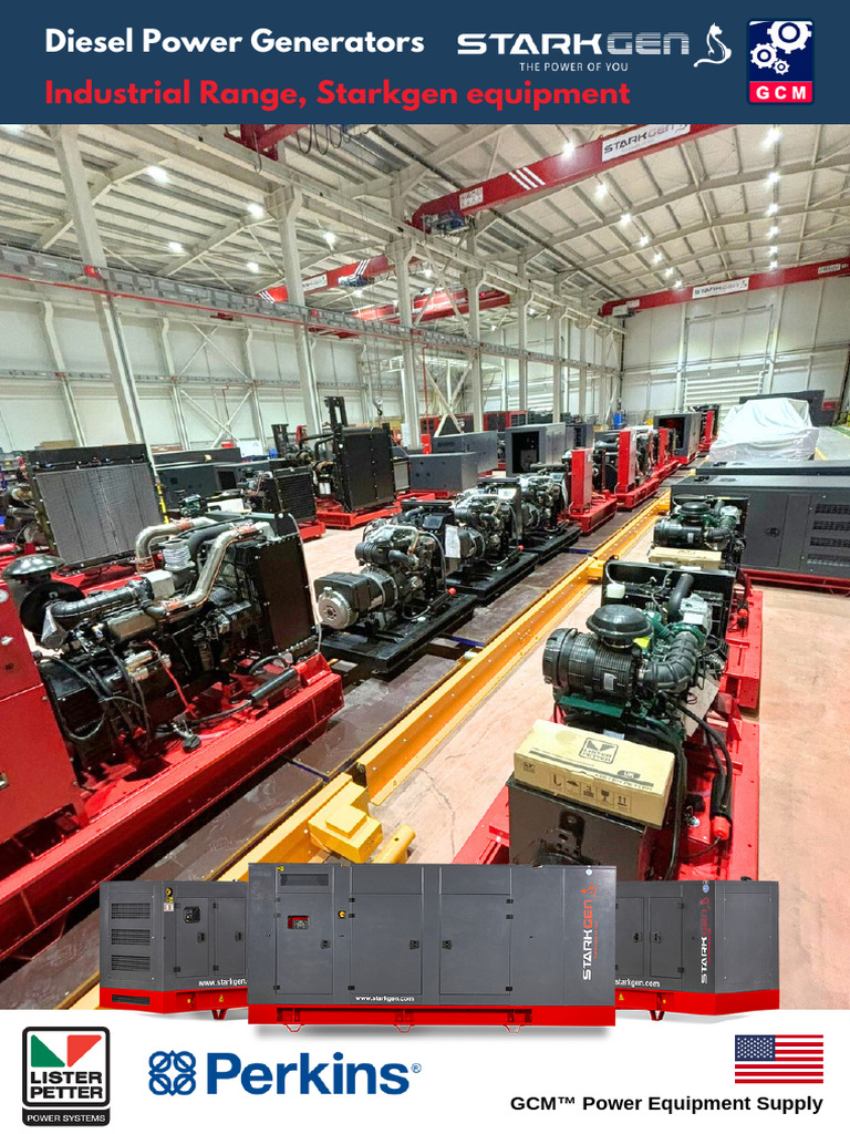 GCM™ Industrial Range, Starkgen, Perkins and LP | PDF | Electrical ...