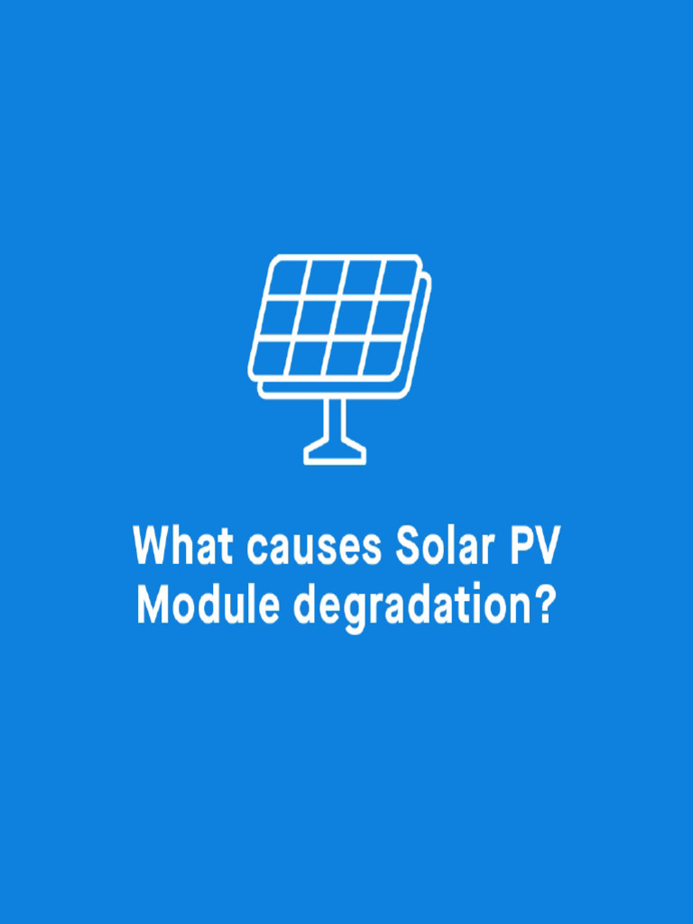 PV module degradation | PDF PV module degradation | PDF