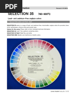 Steel Temp Color Chart | PDF | Steel | Color