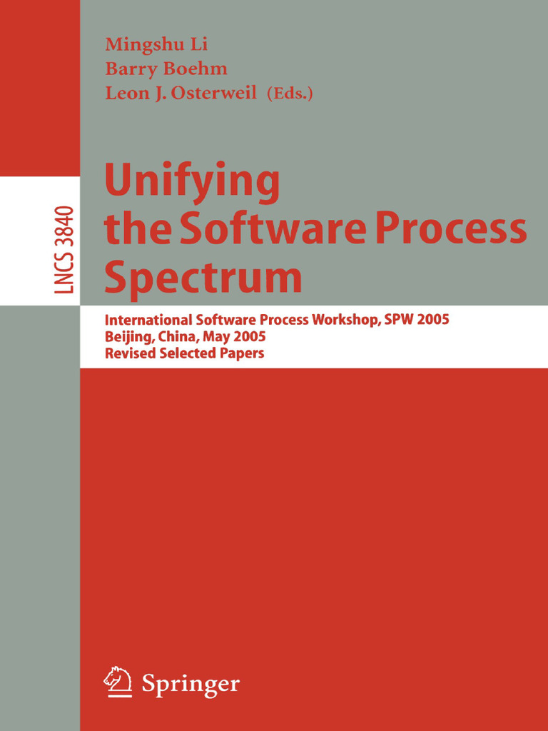 Unifying Microprocess and Macroprocess Research BT - Unifying The Software Process Spectrum Page ...