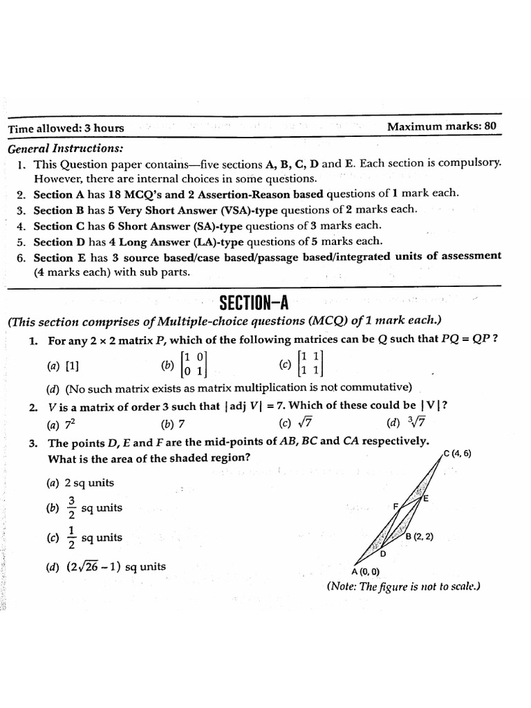 Math Q-3 | PDF