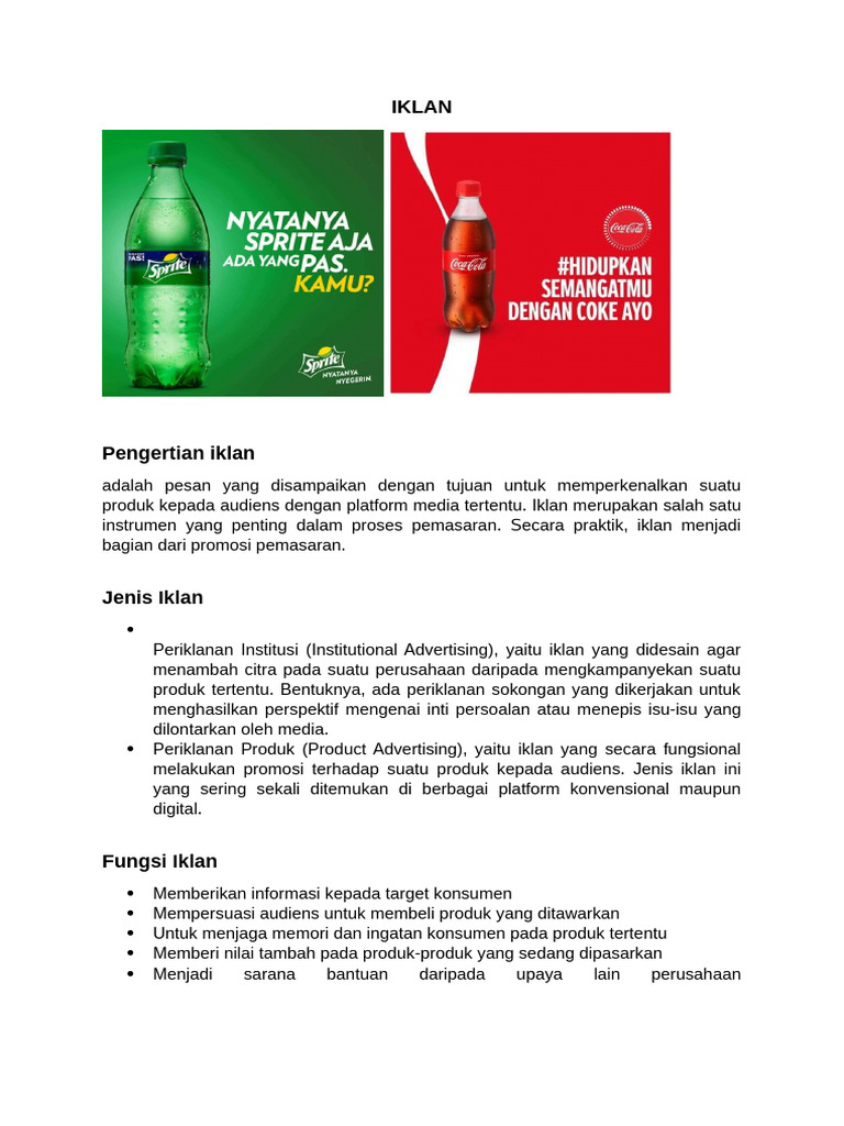 IKLAN Poster Slogan | PDF