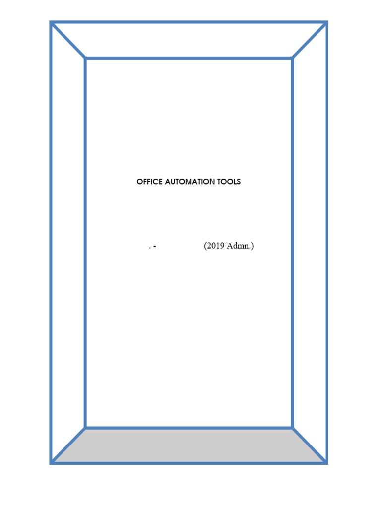 MCQ-Office Automation Tools | PDF | Microsoft Word | Microsoft Excel